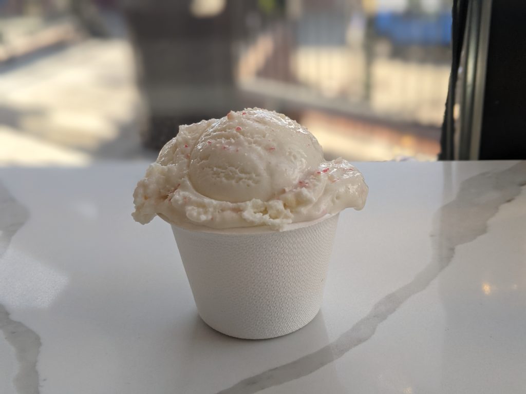 candy cane | Higgles Artisan Ice Cream | Breckenridge, CO